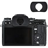 JJC Viewfinder Eyecup Eyepiece for Fuji Fujifilm X-T5 X-T4 X-T3 X-T2 X-T1 X-H1 X-H2 X-H2S GFX ...