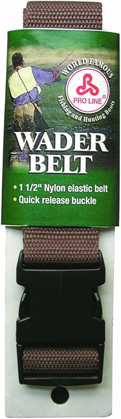 Amazon.com : Pro Line Wader Belt 1-1/2" Nylon Web Belt Universal Size ...