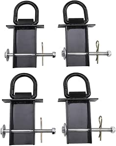 Amazon.com: Heavy Duty Removable D-Ring Stake Pocket tie Down for ...