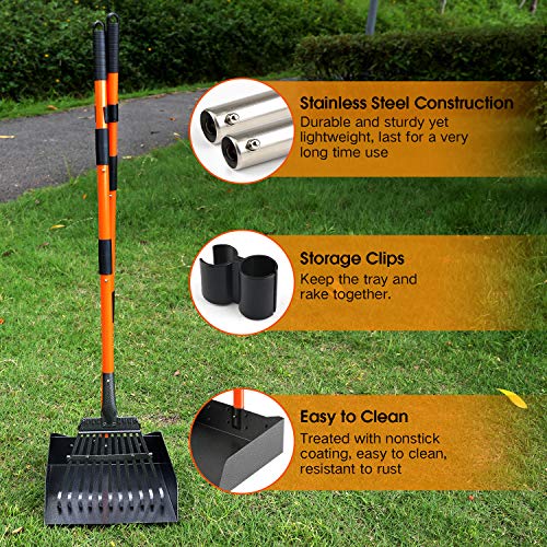 HITKYC Pooper Scooper for Large Dogs, Extra Large Long Handle Dog ...