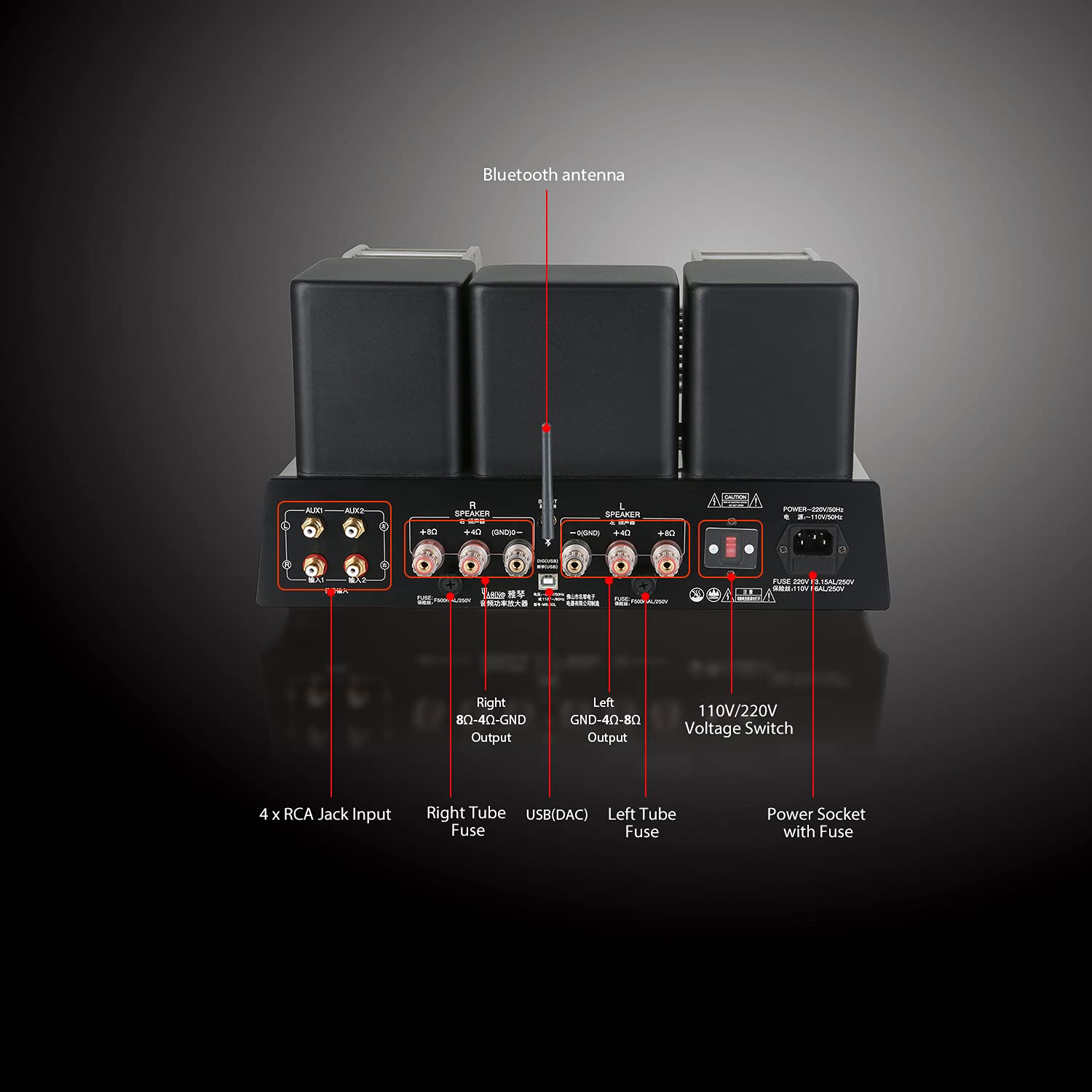 Mua Yaqin MS-20L HiFi Vacuum Tube Push Pull Integrated Amplifier, HiFi ...