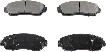 Amazon.com: DuraGo BP1089 MS Front Semi-Metallic Brake Pad: Automotive