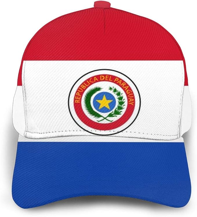 AllPrintInUSA Paraguay Flag Baseball Hat Dad Cap Black at Amazon Men’s ...