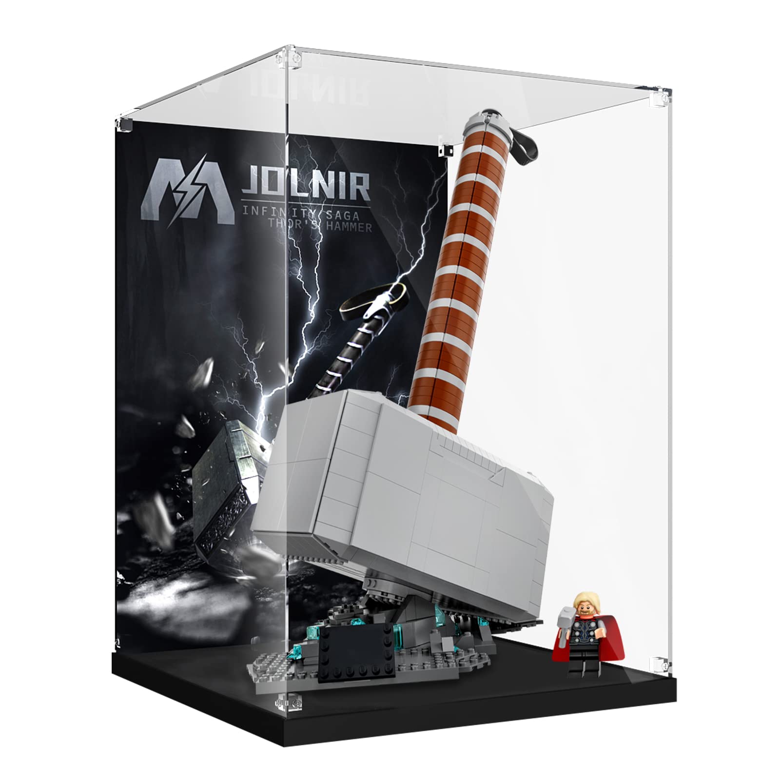 Mua Acrylic Display Case for Lego 76209 Thor's Hammer; ONLY Display ...