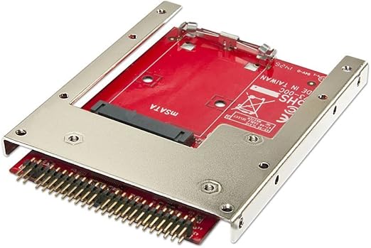 LINDY mSATA to 2.5inch IDE SSD Drive, 7mm: Amazon.co.uk: Computers ...