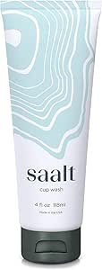 Saalt Menstrual Cup Wash - Made in USA - Premium Formula for Silicone ...