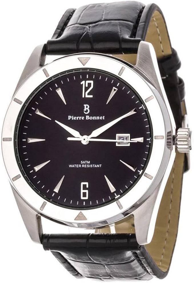 Pierre Bonnet 4263A mens quartz watch: Amazon.co.uk: Watches