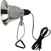 Woods Clamp Lamp with 10 Inch Reflector and Bulb Guard (300 Watt Bulb ...