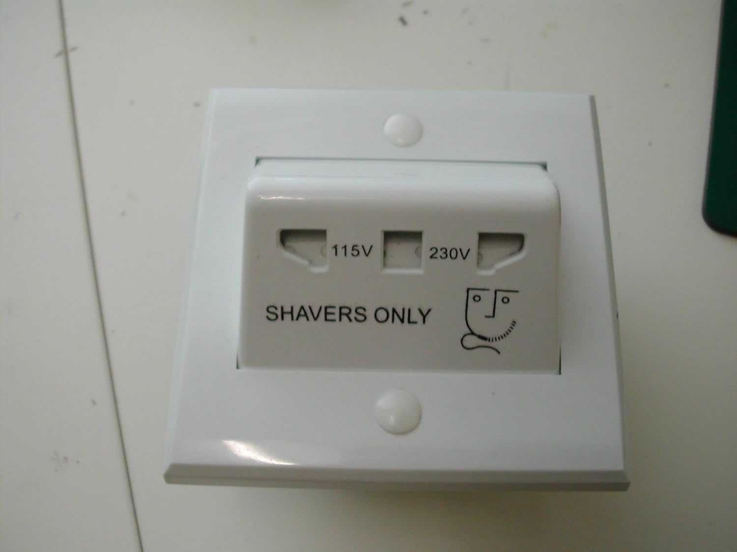Dual Voltage Shaver Socket 1G Size – BigaMart