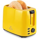 Amazon.com: iSiLER 2 Slice Toaster, 1.3 Inches Wide Slot Bagel Toaster ...