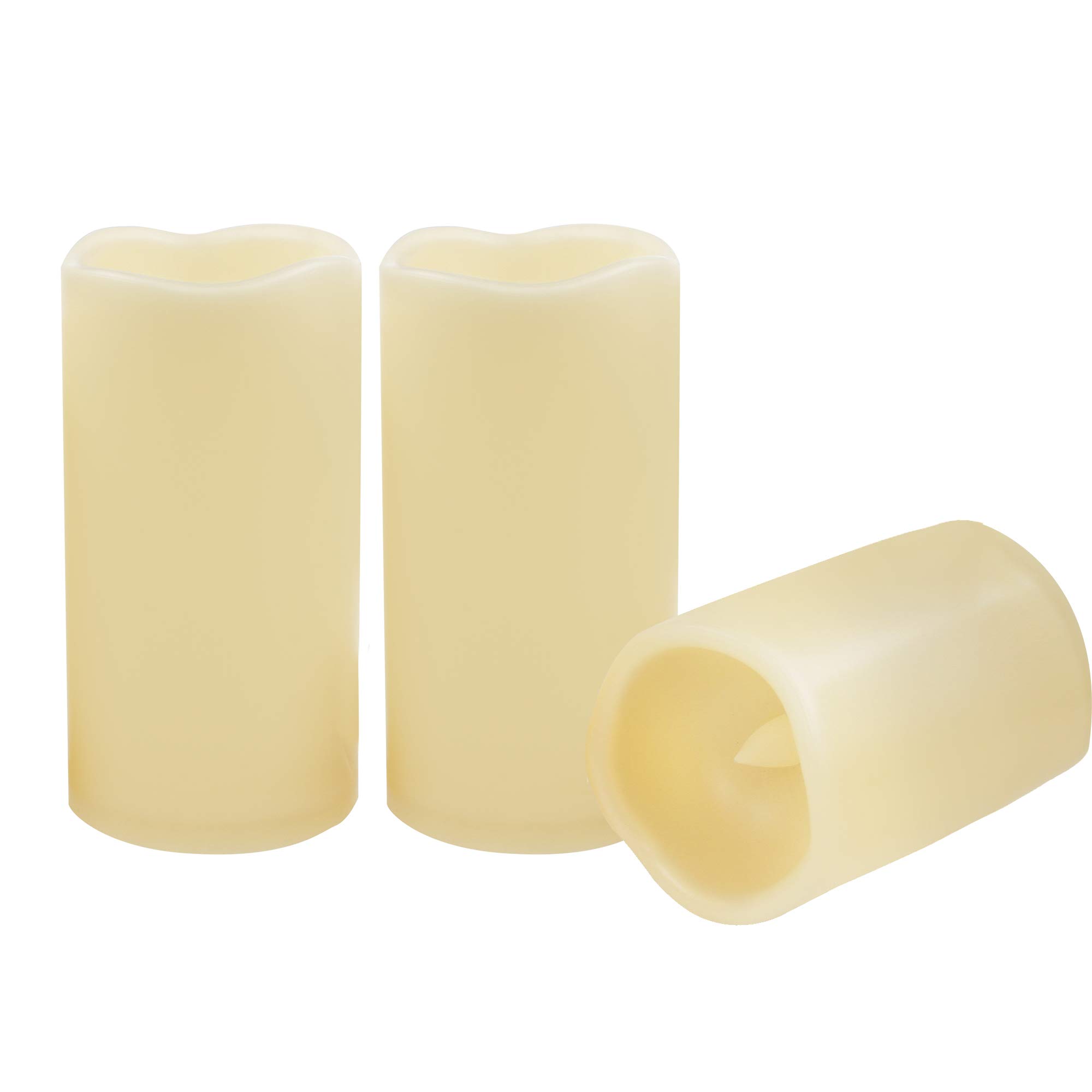 CANDLE CHOICE 3 Waterproof Outdoor Battery Operated Flameless LED ...