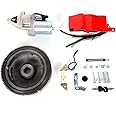 Amazon.com: Electric Starter Motor Kit Flywheel Fits Honda GX390 13HP ...