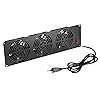 Tecmojo 3U Rack Mount Fan Panel, 3 Fans Cabinet Cooling Fans, 19in 6ft ...