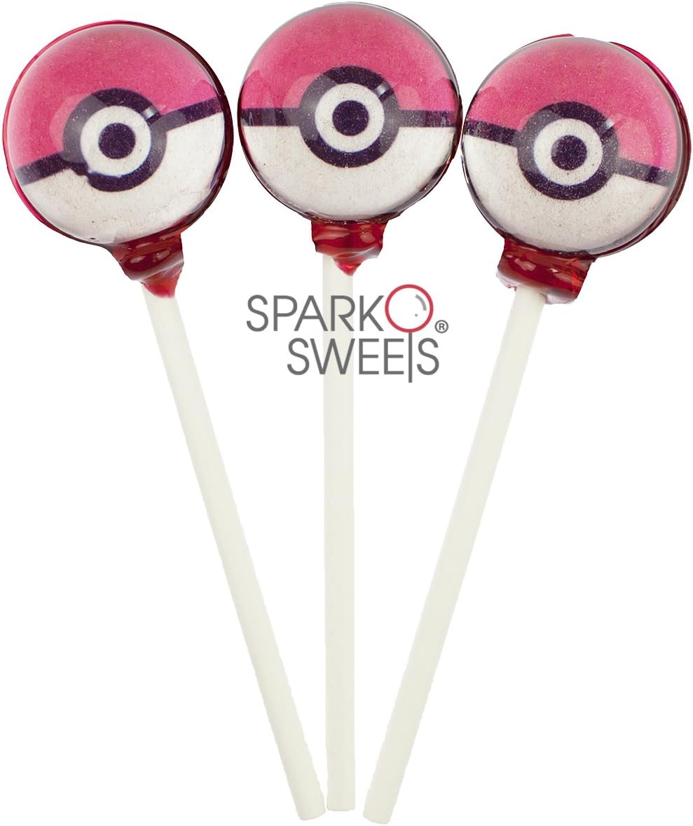 Sparko Sweets Pokemon Go 3D Gourmet Lollipops Collection Clam-Shell ...