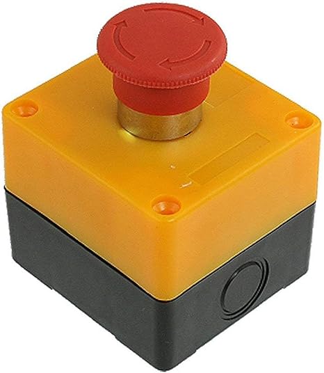 Pilz-Drucktaster Schalter,Saim Red Sign Pilz Not Stop Push Button ...
