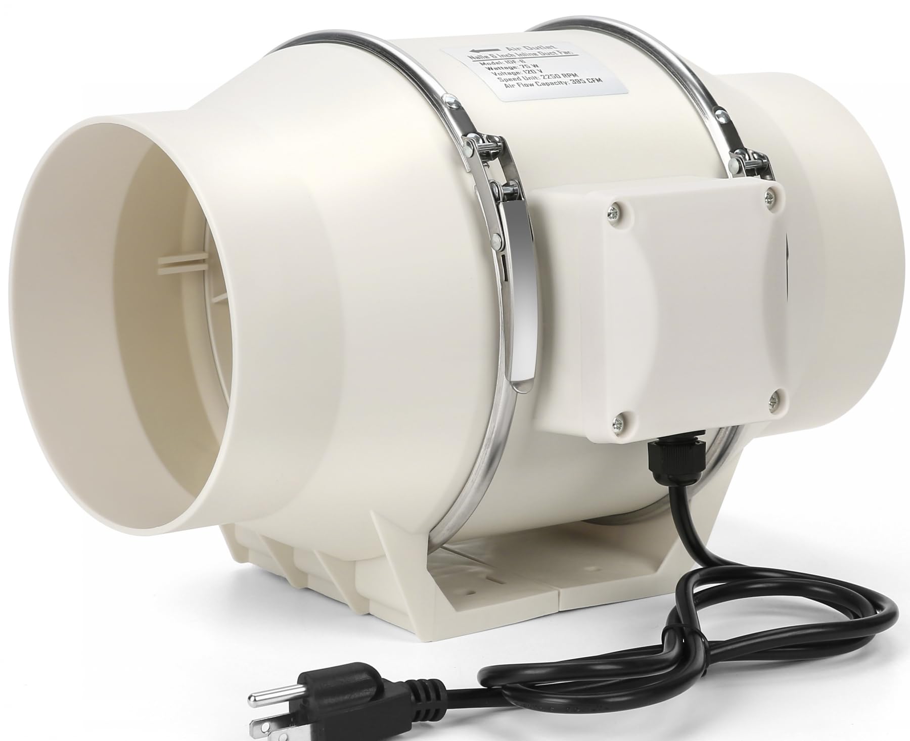 Mua Nalle Inline Duct Fan 75W 390 CFM Ventilation Exhaust Blower Fans 6 ...