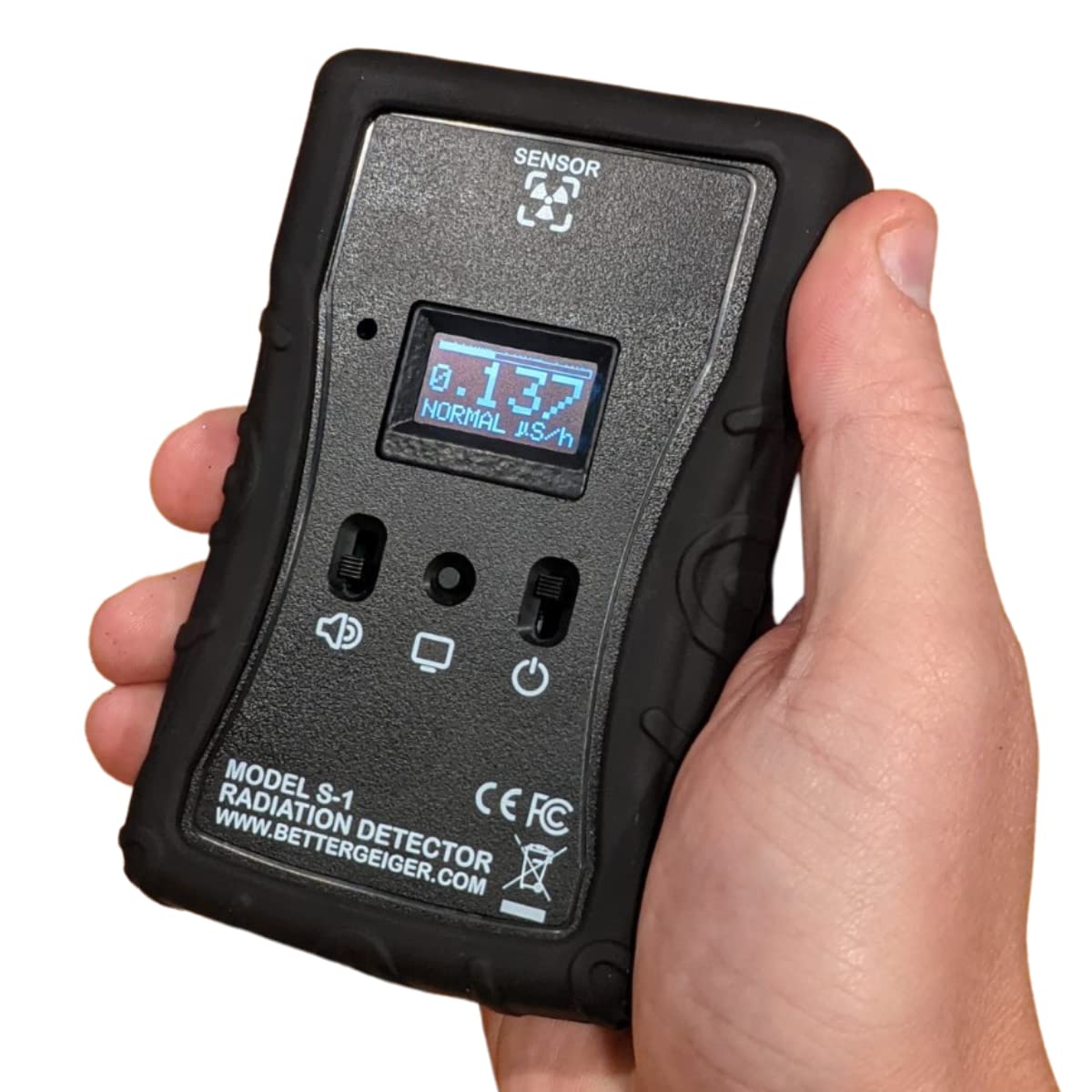 Mua Waterproof Geiger Counter - High Range Nuclear Radiation Detector ...