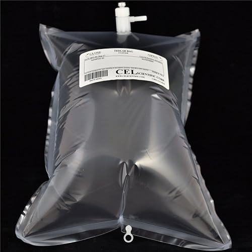 Tedlar bag - Air sampling bag - Gas sampling bag - 2 in 1 fitting ...