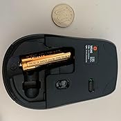 Amazon | ロジクール ワイヤレスマウス 無線 マウス M546BD Unifying 7ボタン ワイヤレス 小型 電池寿命最大18ケ月 windows M546 ダークナイト 国内正規 ...