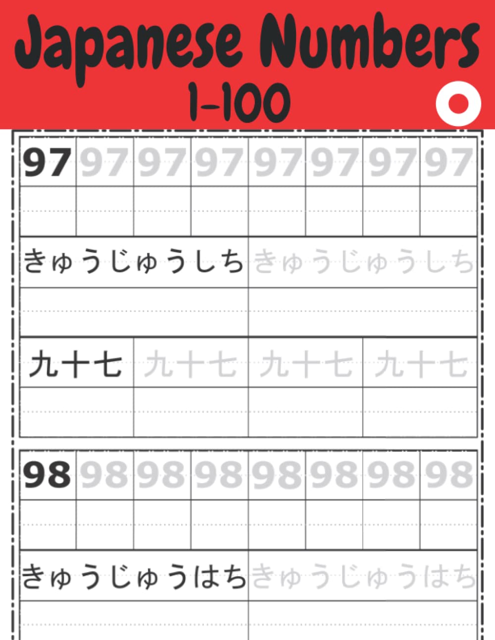 Mua Japanese Numbers 1-100: Hiragana and Kanji ( sino japanese) Number ...