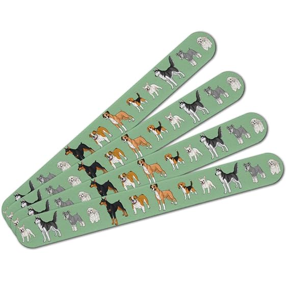 Amazon.com : Plenty of Dogs Pattern Double-Sided Nail File Emery Board ...