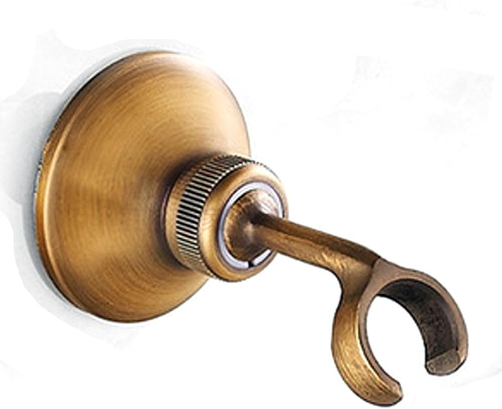 Bronze Shower Head Bracket Holder Wall Mount Shower Head Wall Bracket ...