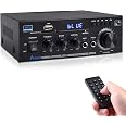 Amazon.com: Stereo Audio Amplifier Receiver, 300Wx2 Home Dual Channel ...