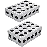 2-4-6 Blocks Matched Pair (2 Each), Hardened Steel RC 55-62, 23 Holes ...