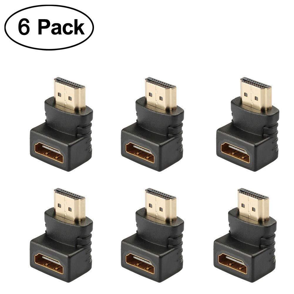 HDMI Couplers, VILICONTY 90 Degree Angled HDMI Female: Amazon.co.uk ...