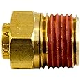 Amazon.com: Tectran PL1368-4B Push Lock Fitting Male Connector (Brass D ...
