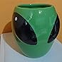 Amazon.com | 3D Aliens Cup Ceramic Cup Cool Mysterious UFO Conspicuous ...