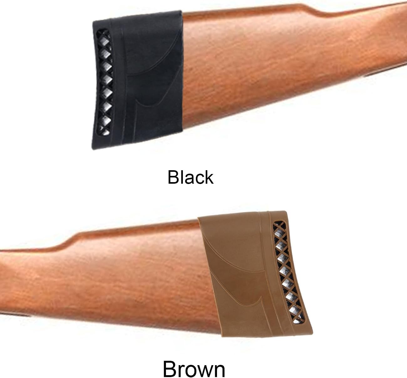 Latinaric Slip On Rubber Recoil Pad Buttstock for Shotguns Rifles ...