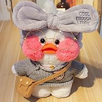 FARSEE Pato de Peluche, peluch Kawaii de 30 cm con Ropa, patitos de ...