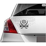 ARWY 'Rajputana Logo' Sticker, 6x6 inch Black: Amazon.in: Car & Motorbike