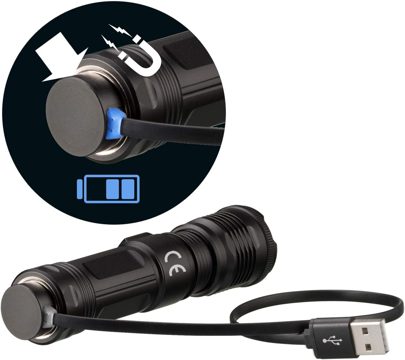 National Geographic ILUMINOS 1000 LED Zoom Torch 1000 Lumen - BigaMart