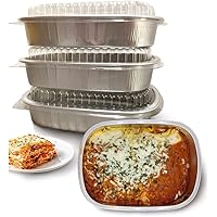 Amazon.com: ShopexZone ReHeatables Aluminum Food and Storage Containers ...