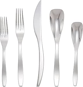 Amazon.com | Splendide Isla 45-Piece Flatware Set: Flatware Sets