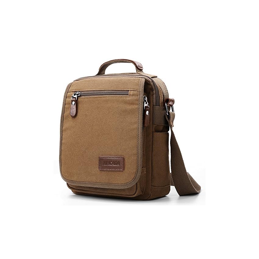 XINCADA Mens Bag Messenger Bag Canvas Shoulder Bags Travel Bag Man ...