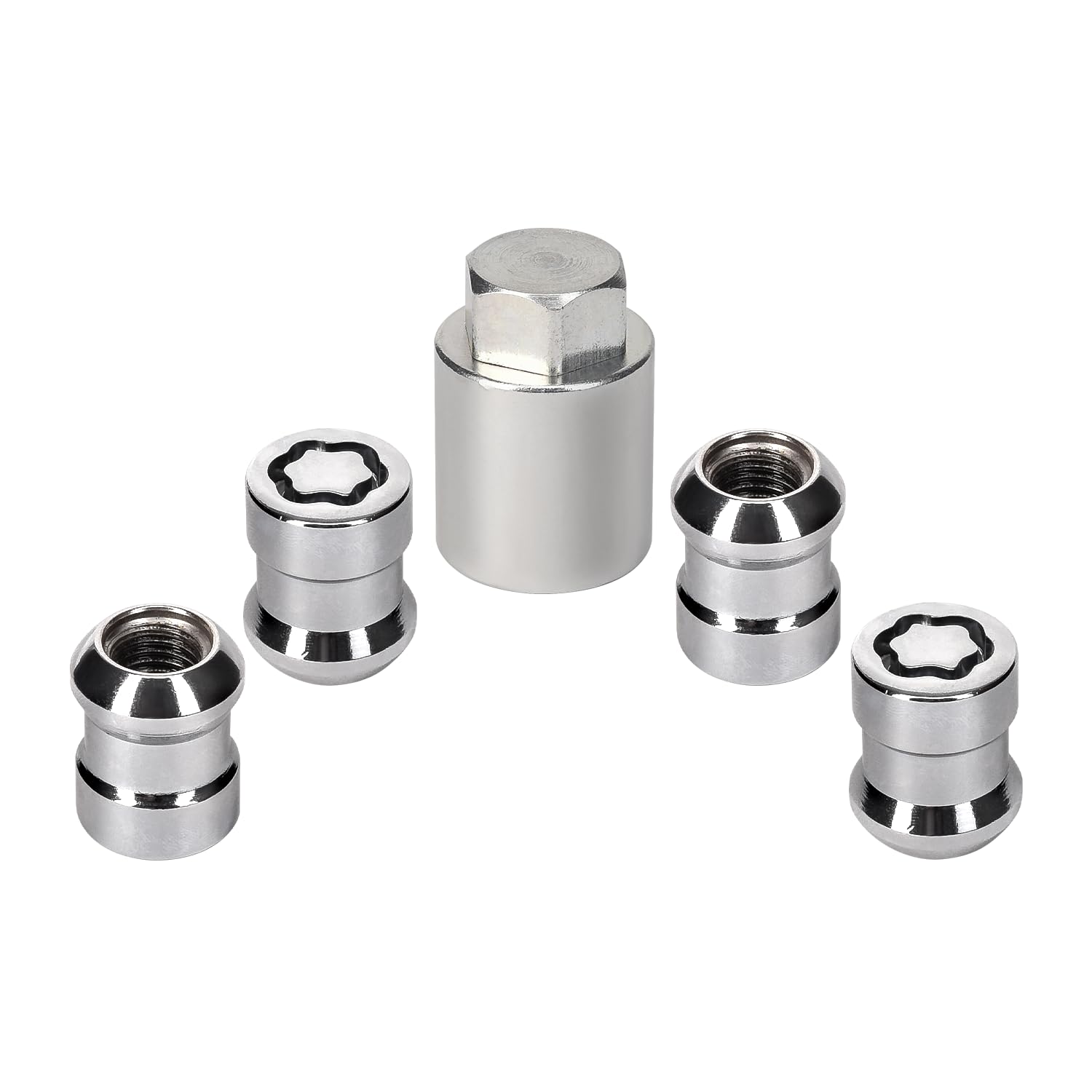 FuseRish Enhanced Security Wheel Locks Locking Lug Nuts Compatible with ...