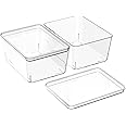 Amazon.com - Storage Bins With Lids Plastic Containers: Plastic ...