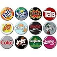 Amazon.com: Soda Pop Logo Buttons Pins (set #1) : Everything Else