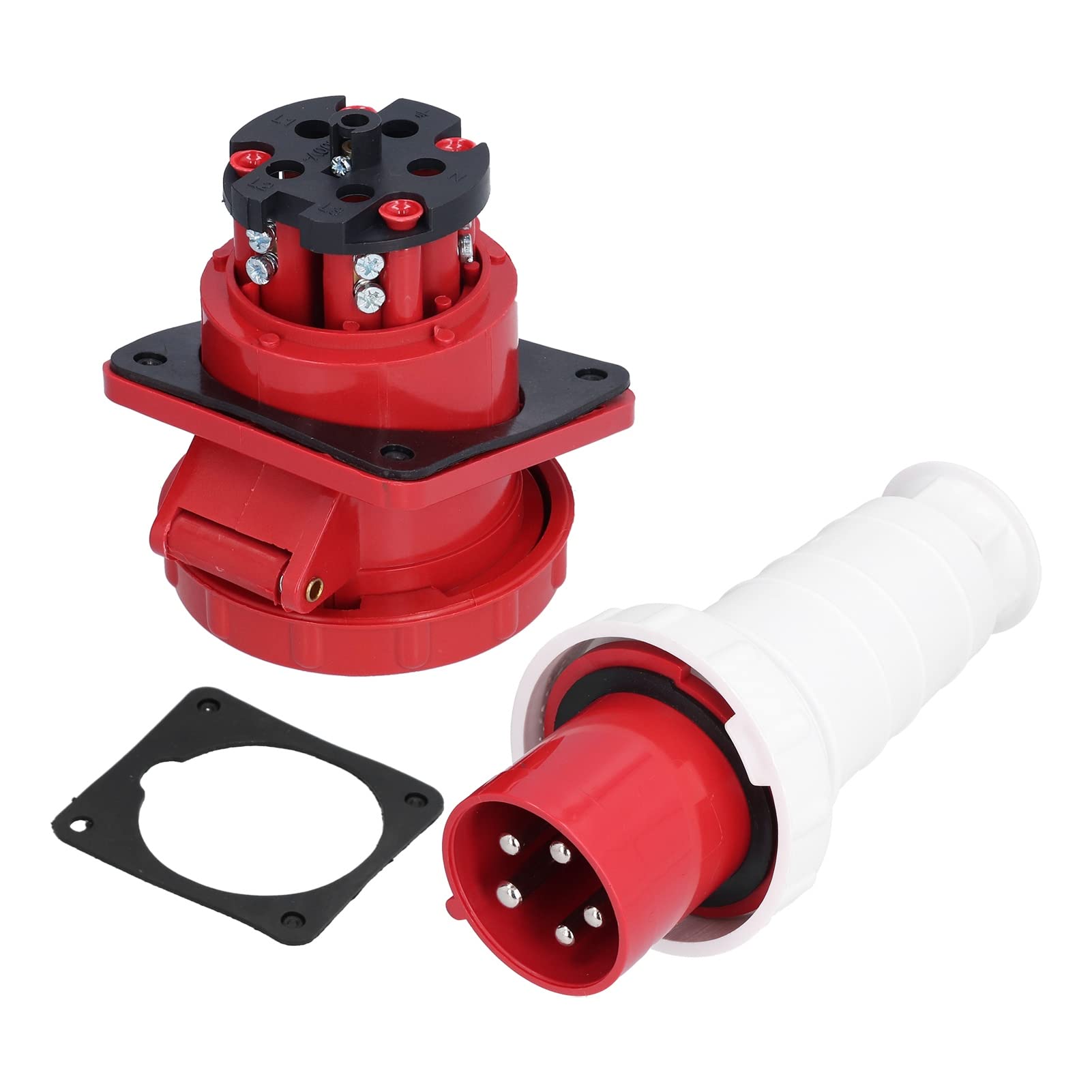 Mua 5 Pin 3 Phase Plug Connector Waterproof Plug Socket Electrical ...