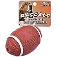 Amazon.com: Coastal Rascals Vinyl Football Dog Toy, 4 Inch, with in ...