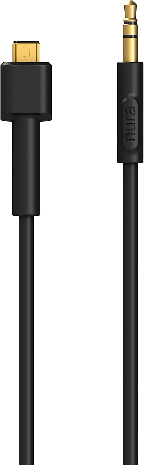 Amazon | nura Nuraphone Analog Cable アナログ ケーブル アクセサリー、3.5 mmアナログ ケーブル（長 ...