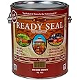 1 gal Ready Seal 135 Mission Brown Exterior Stain and Sealer For Wood ...