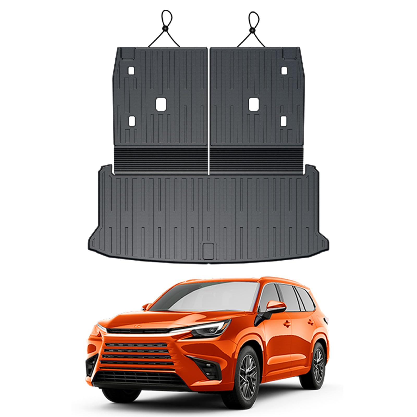 GALVAGNITE Cargo Mat for 2024 Lexus TX (6-seat/7-seat), All Weather TPE ...