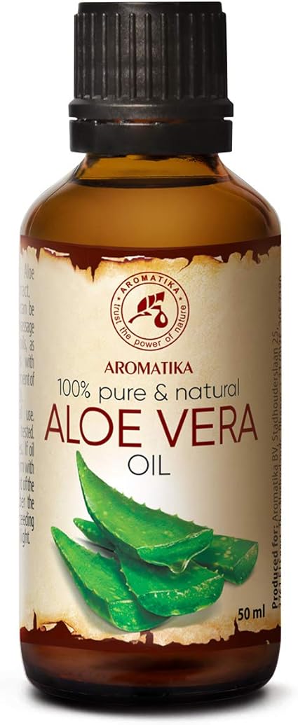 Aloe Vera Oil 50ml - Aloe Barbadensis Leaf Extract - Brasil - 100% Pure ...