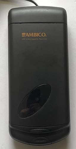 Ambico VHS Video Cassette Rewinder 2-Way Auto Stop/Eject System VHS ...