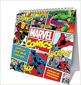 Marvel Comics Desk Easel Official 2019 Calendar - Desk Easel Format ...