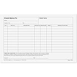 Amazon.com : Auto Parts Return Form - Credit Due - Pack of 250 ...